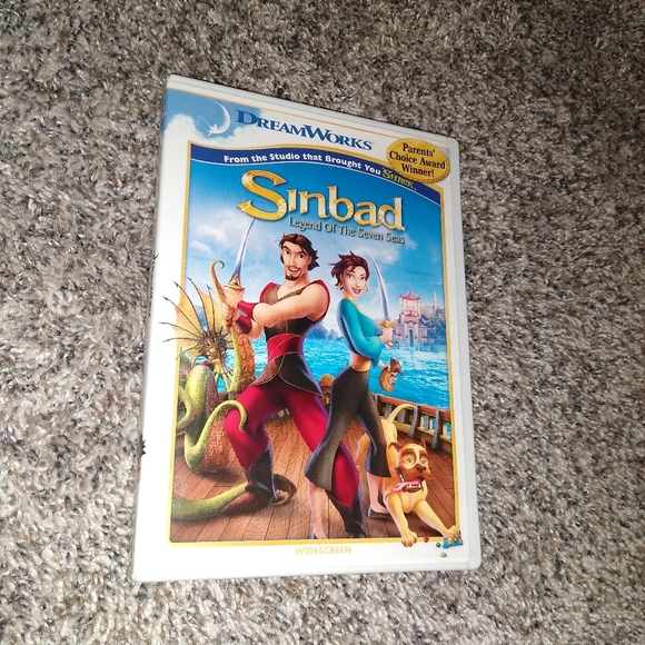 Dreamworks | Media | Sinbad Legend Of The Seven Seas Dvd | Poshmark